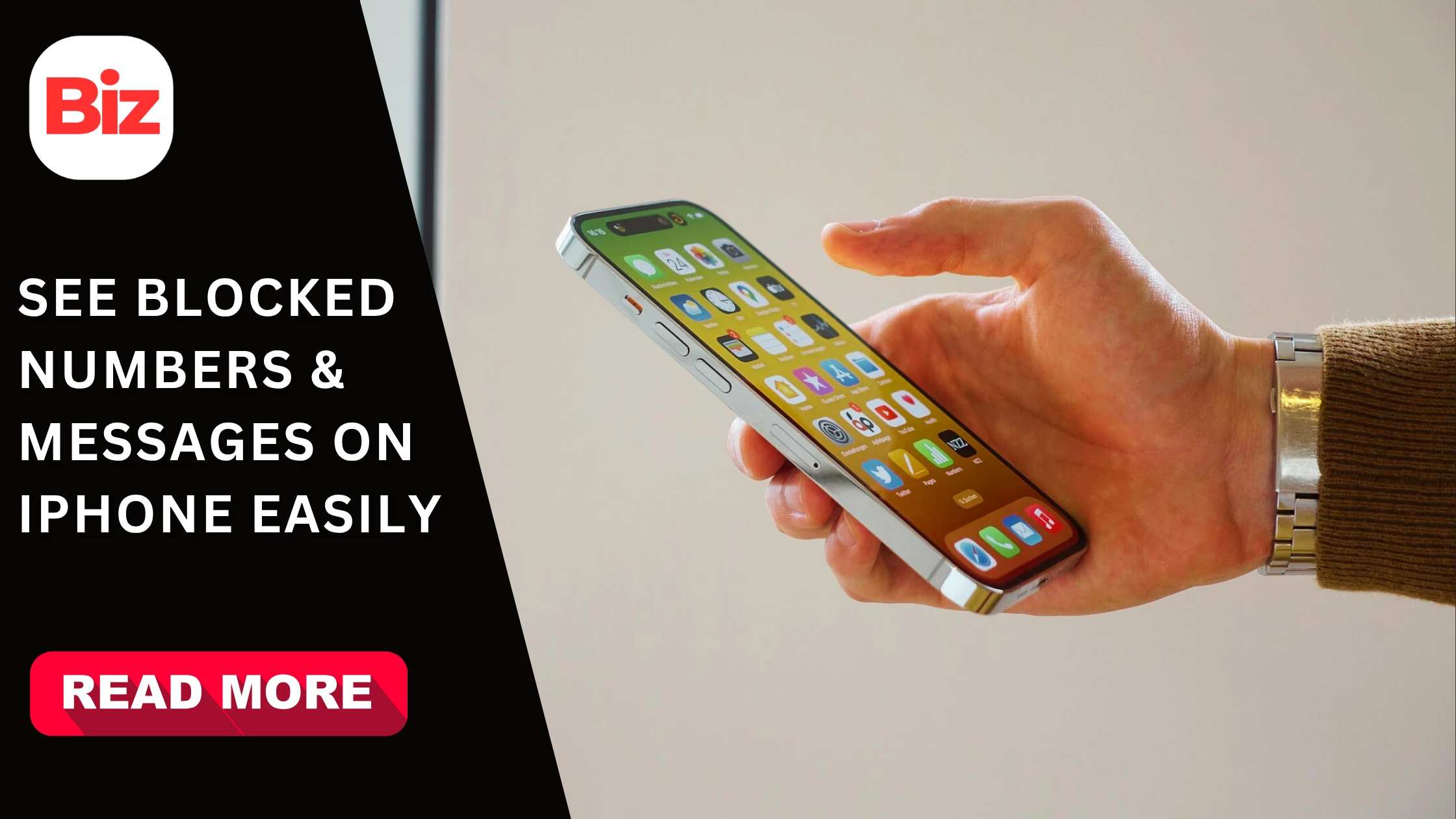 How to See Blocked Numbers and Messages on iPhone